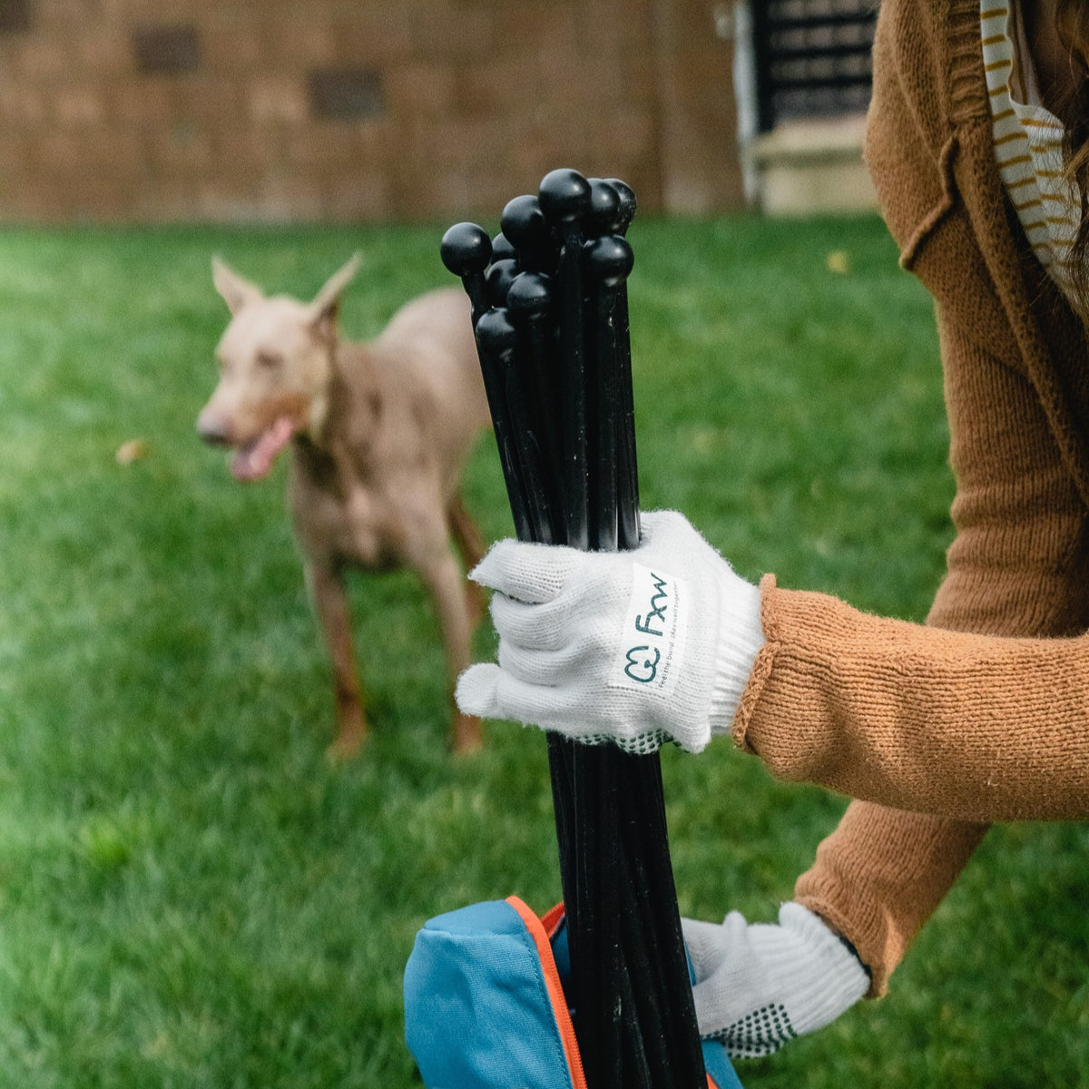 FXW Dog Playpen Stakes - Replacing the Metal Rods
