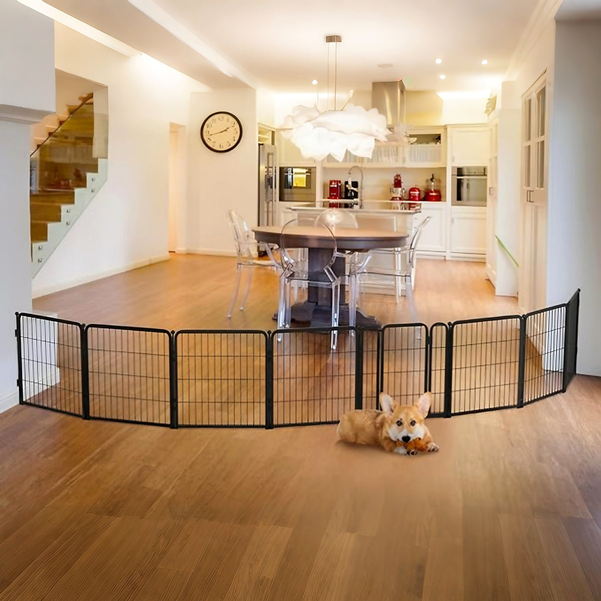 Indoor Dog Playpen Connect Wall Solution - FXW